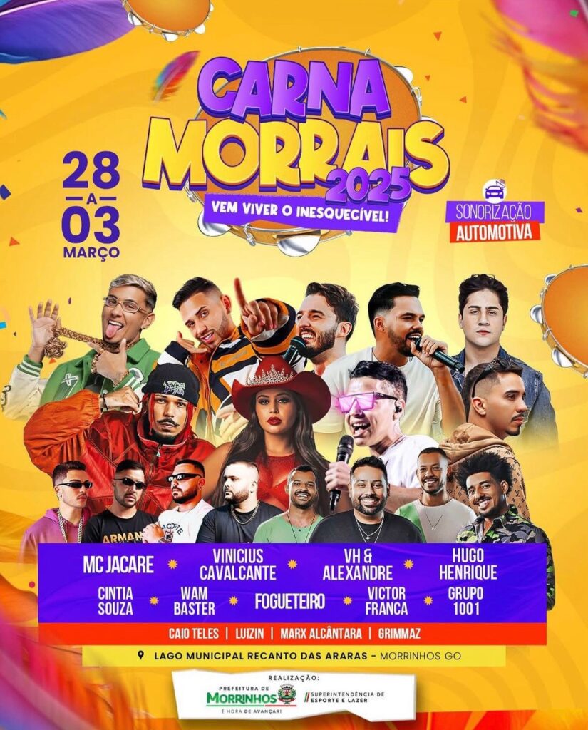 Morrinhos se prepara para realizar o maior carnaval do sul de Goiás ...